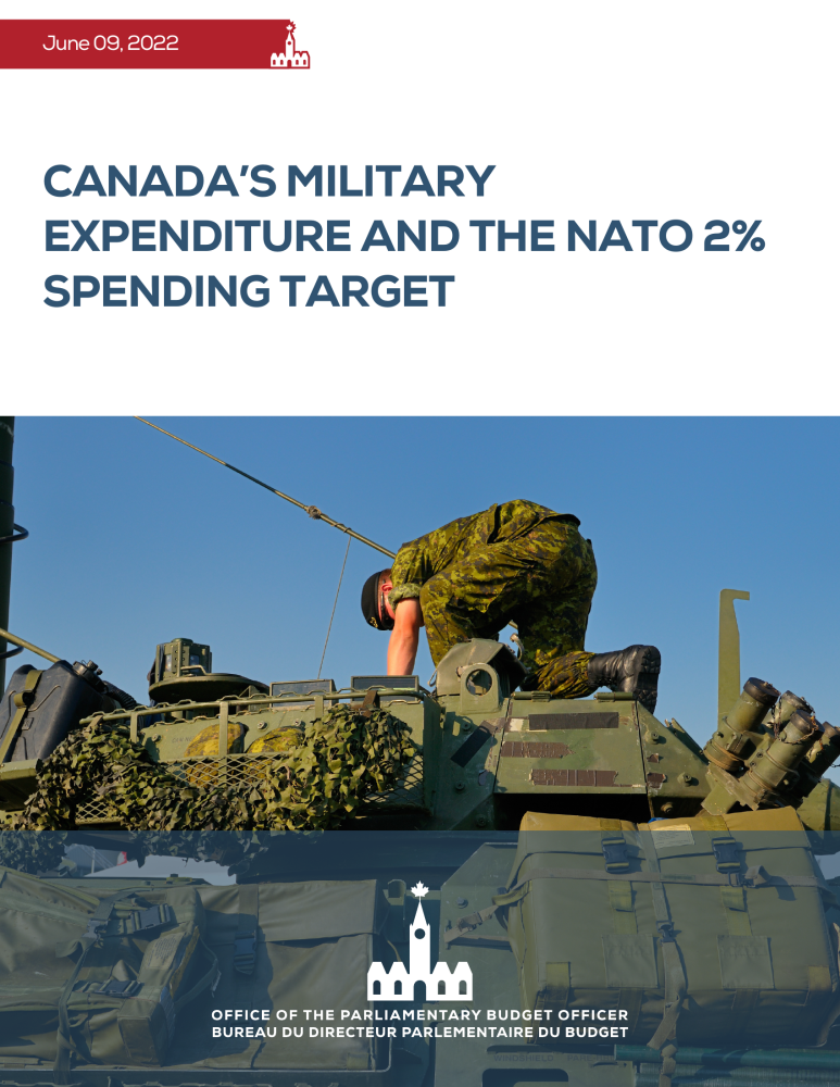 Canada’s Military Expenditure and the NATO 2% Spending Target