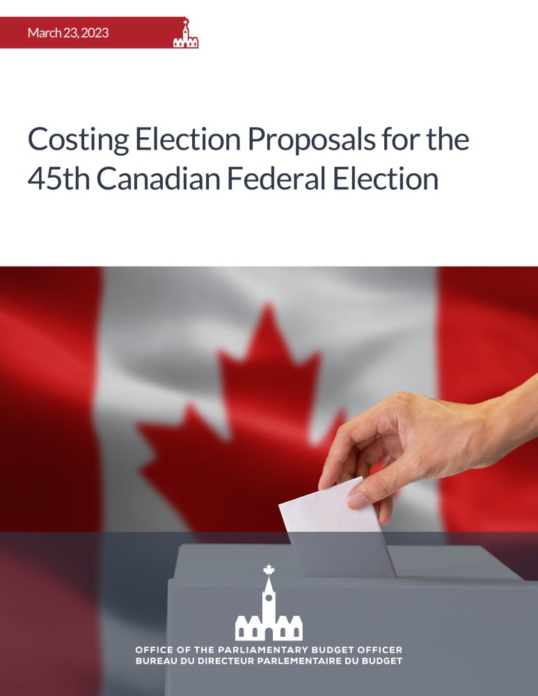 Costing Election Proposals for the 45th Canadian Federal Election