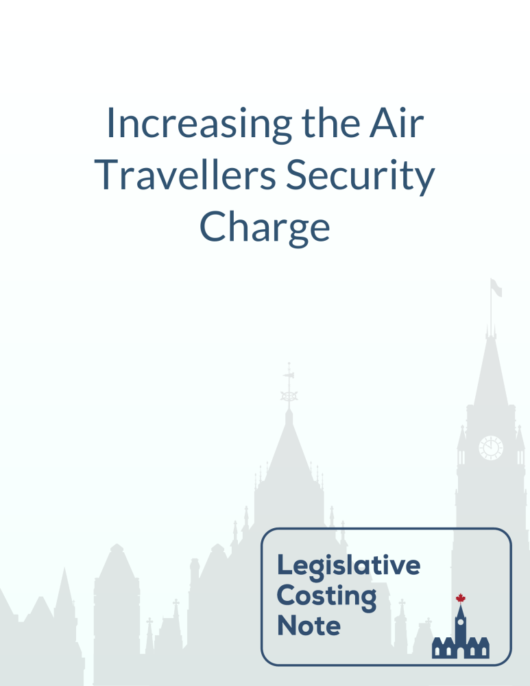 Increasing the Air Travellers Security Charge