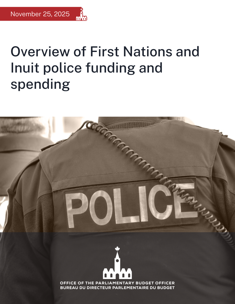 Overview of First Nations and Inuit police funding and spending