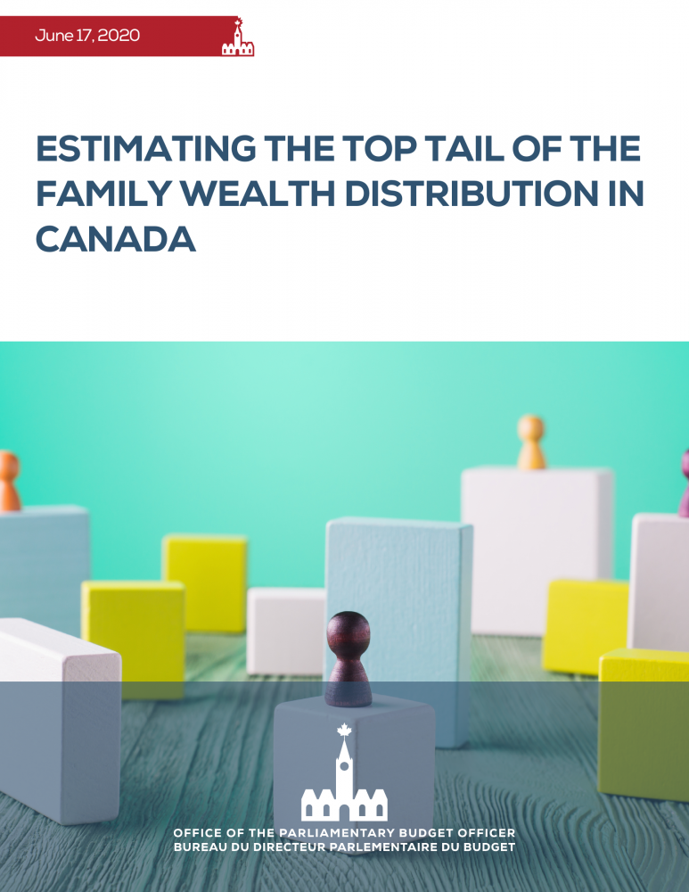 Estimating the top tail of the family wealth distribution in Canada
