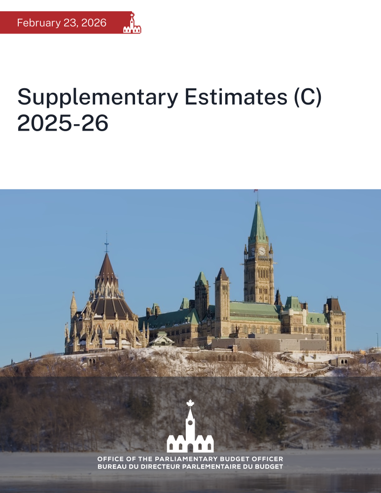 Supplementary Estimates (C) 2025-26