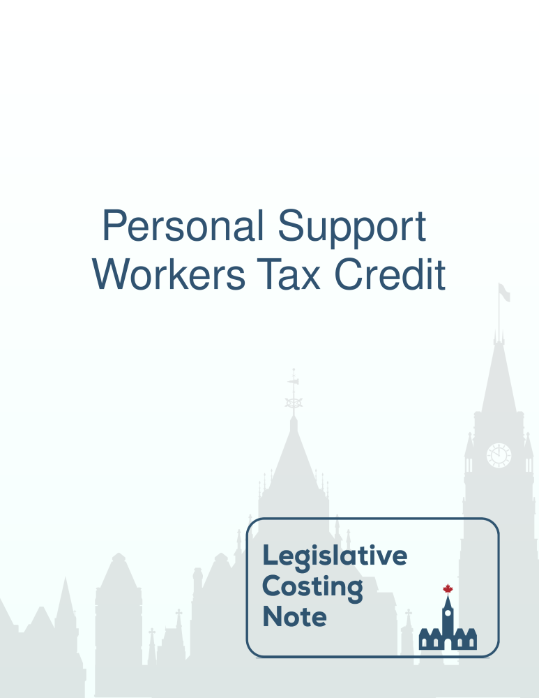 Personal Support Workers Tax Credit