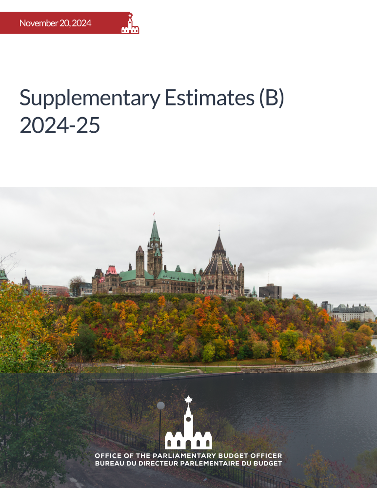 Supplementary Estimates (B) 2024-25